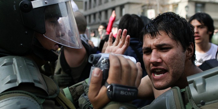 Los indignados en Chile